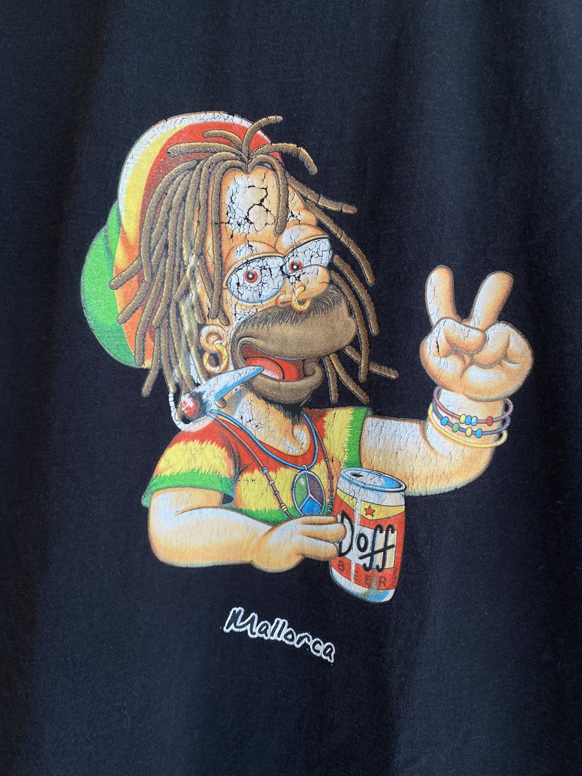 Cartoon Network × The Simpsons × Vintage Vintage The Simpson Rasta ...