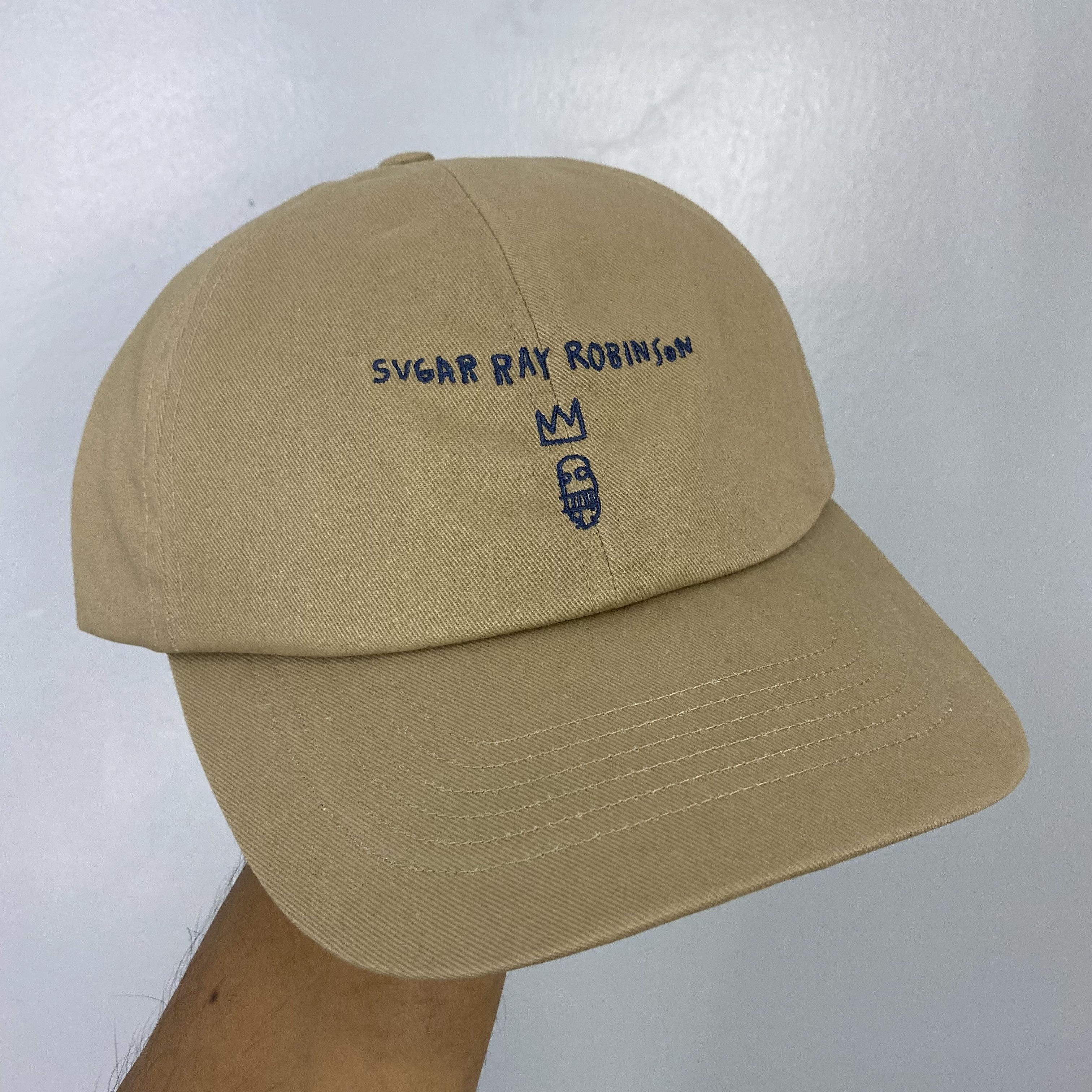 Art × Jean Michel Basquiat × Streetwear Sugar Ray Robinson Hat Cap ...