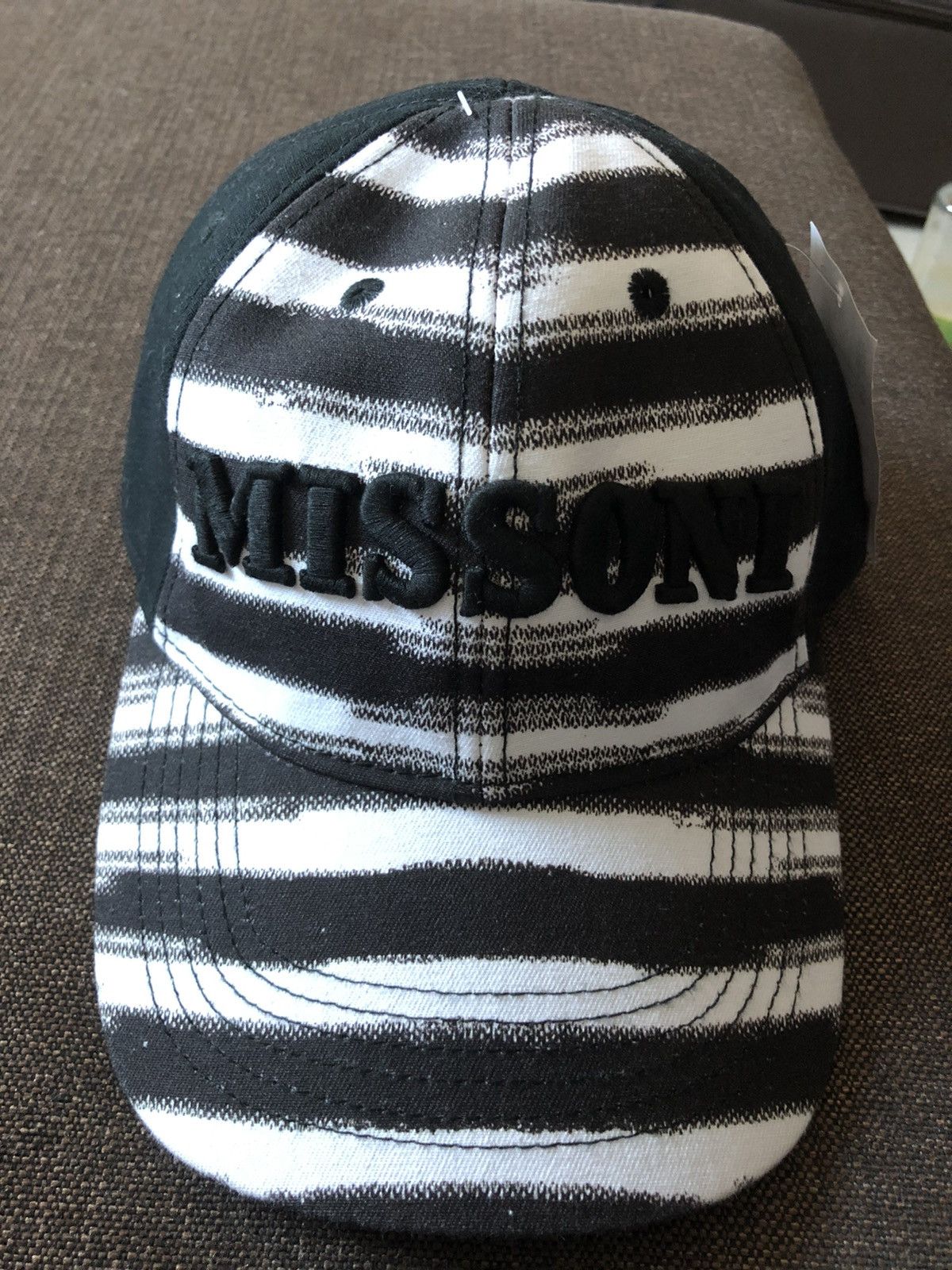 Missoni MISSONI Logo Zig Zag Baseball Hat Cap | Grailed