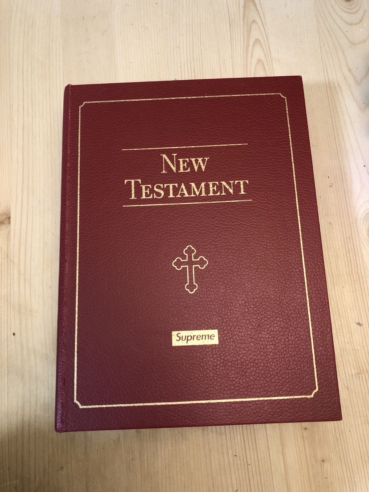 Supreme RARE New Testament Bible Stash Book FW 2013 | Grailed