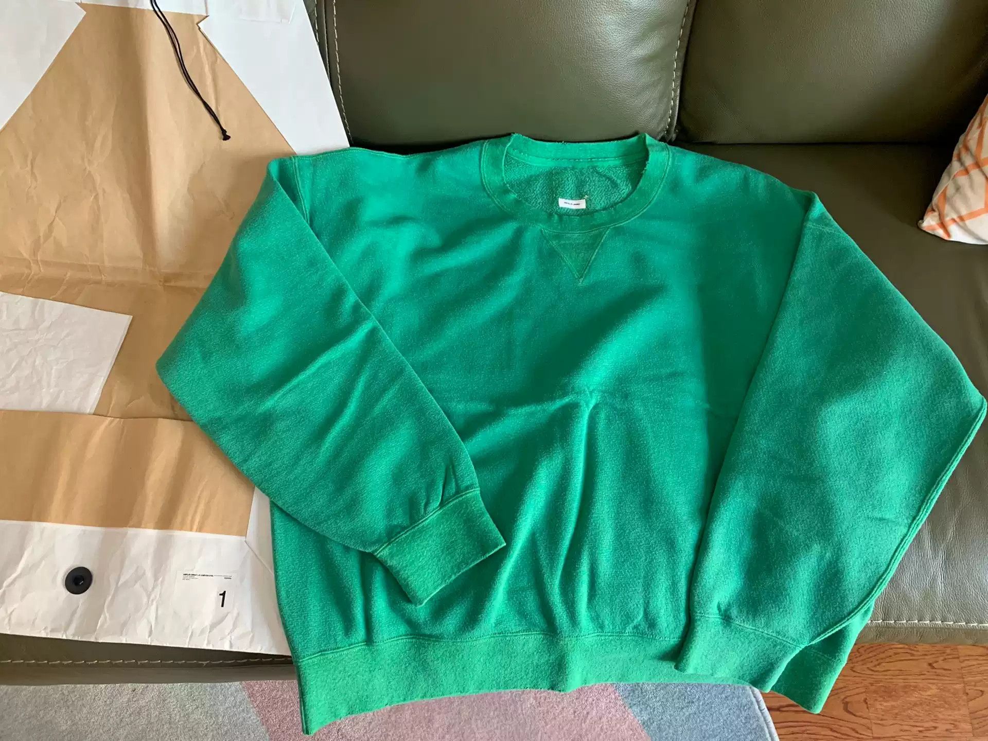 Visvim Visvim amplus sweat L/S unenven dye | Grailed