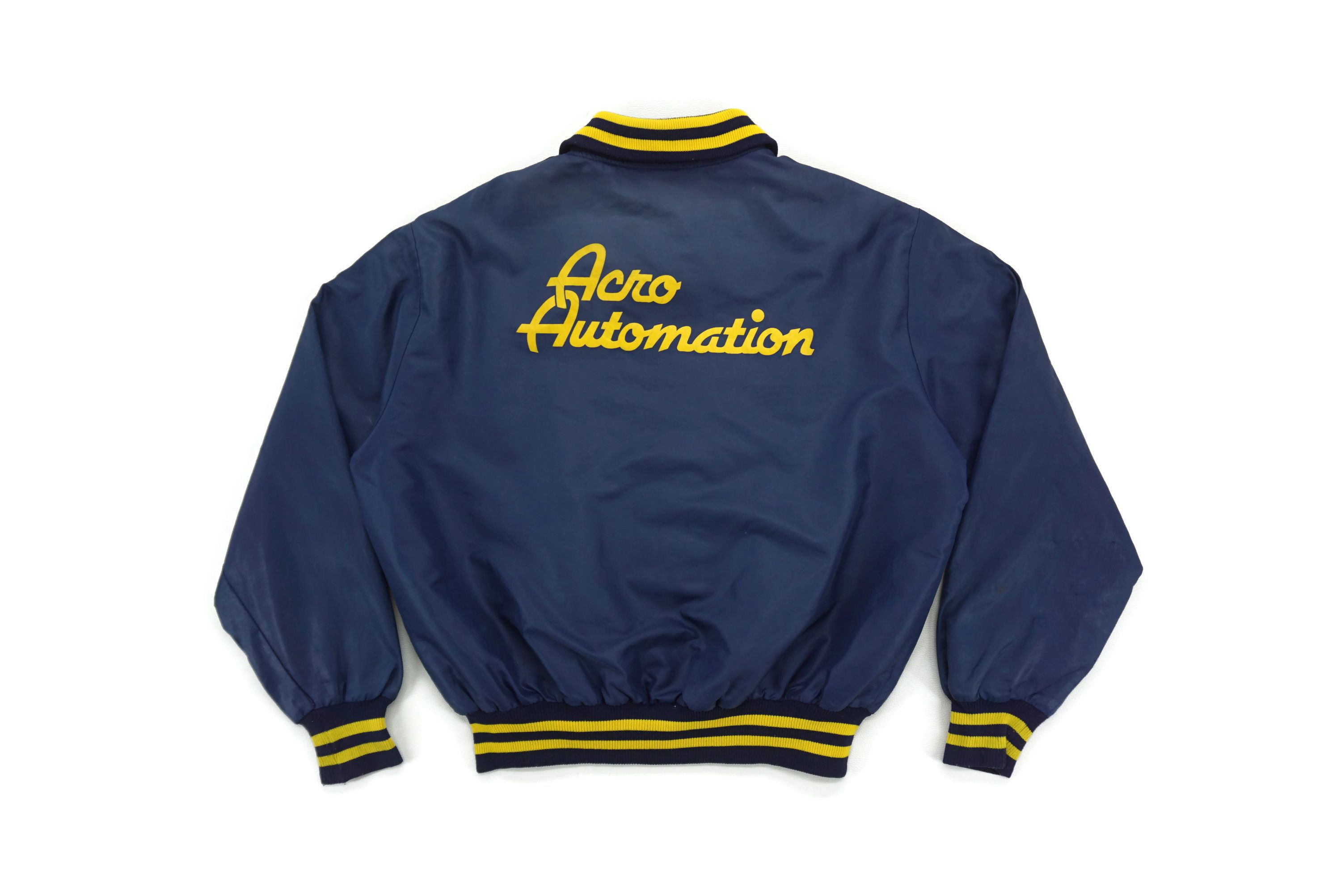 Vintage Acro Automation Vintage DeLong Sportswear Snap Front Jacket ...