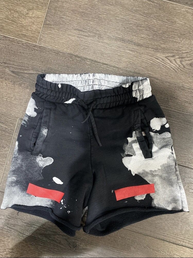 Off-White Off-White liquid spots shorts | Grailed