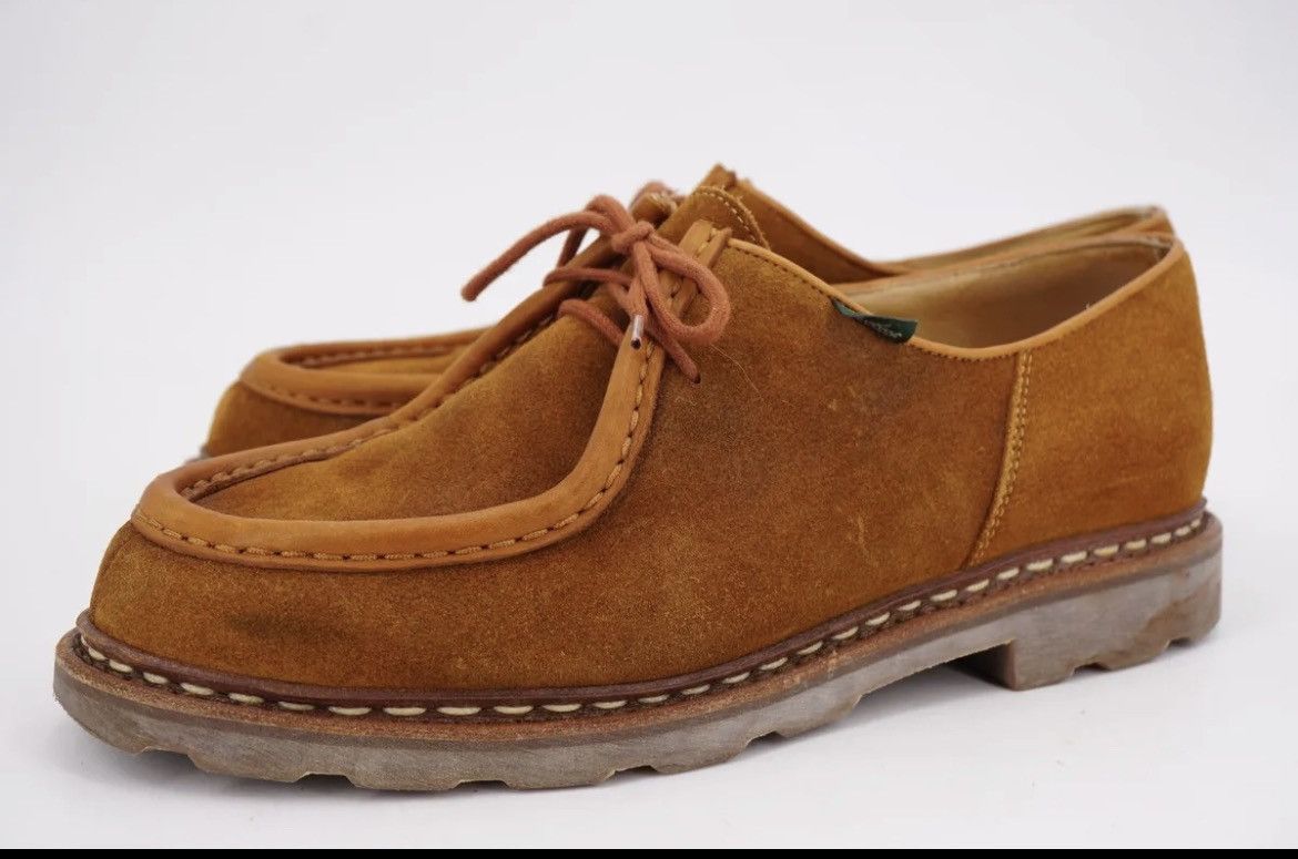 Paraboot Paraboot Michael Whiskey Velour Snuff Suede shoes 43/10 | Grailed