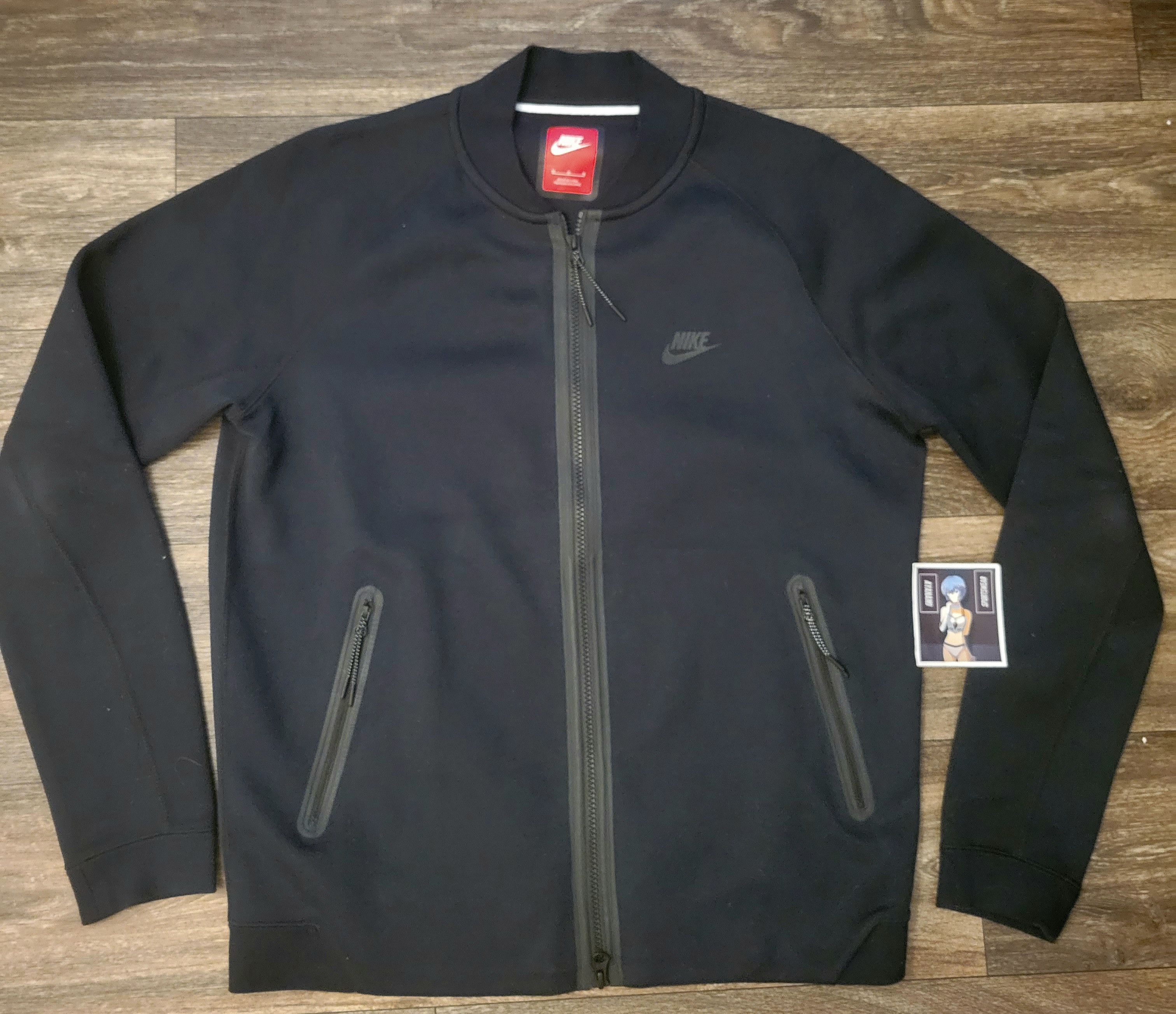 Nike Tech Fleece Varsity Jacket 1MM | Grailed