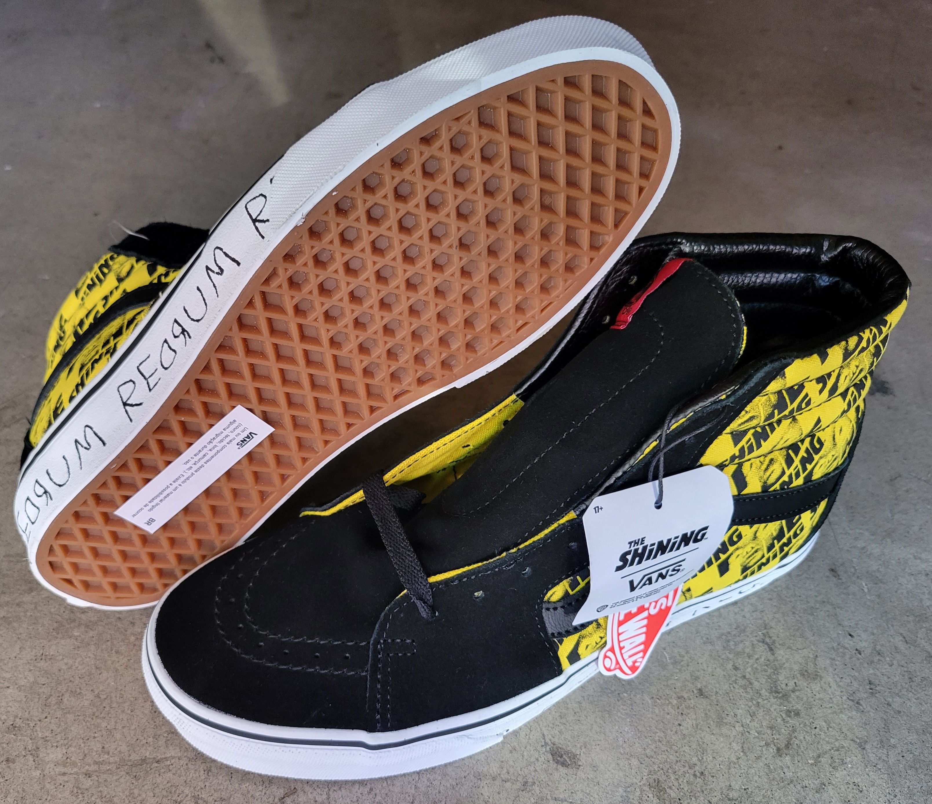 Vans House of Terror x The Shining Redrum Sk8 Hi | Grailed