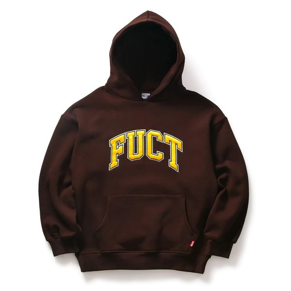 Fuct FUCT ACADEMY LOGO SATIN APPLIQUÉ HOODIE | Grailed