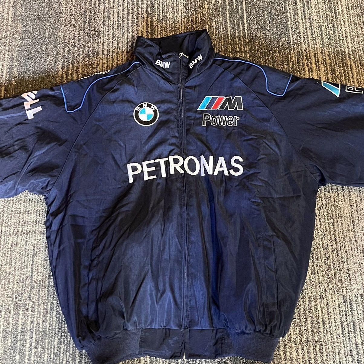 BMW × Streetwear × Vintage vintage looking bmw racing jacket | Grailed