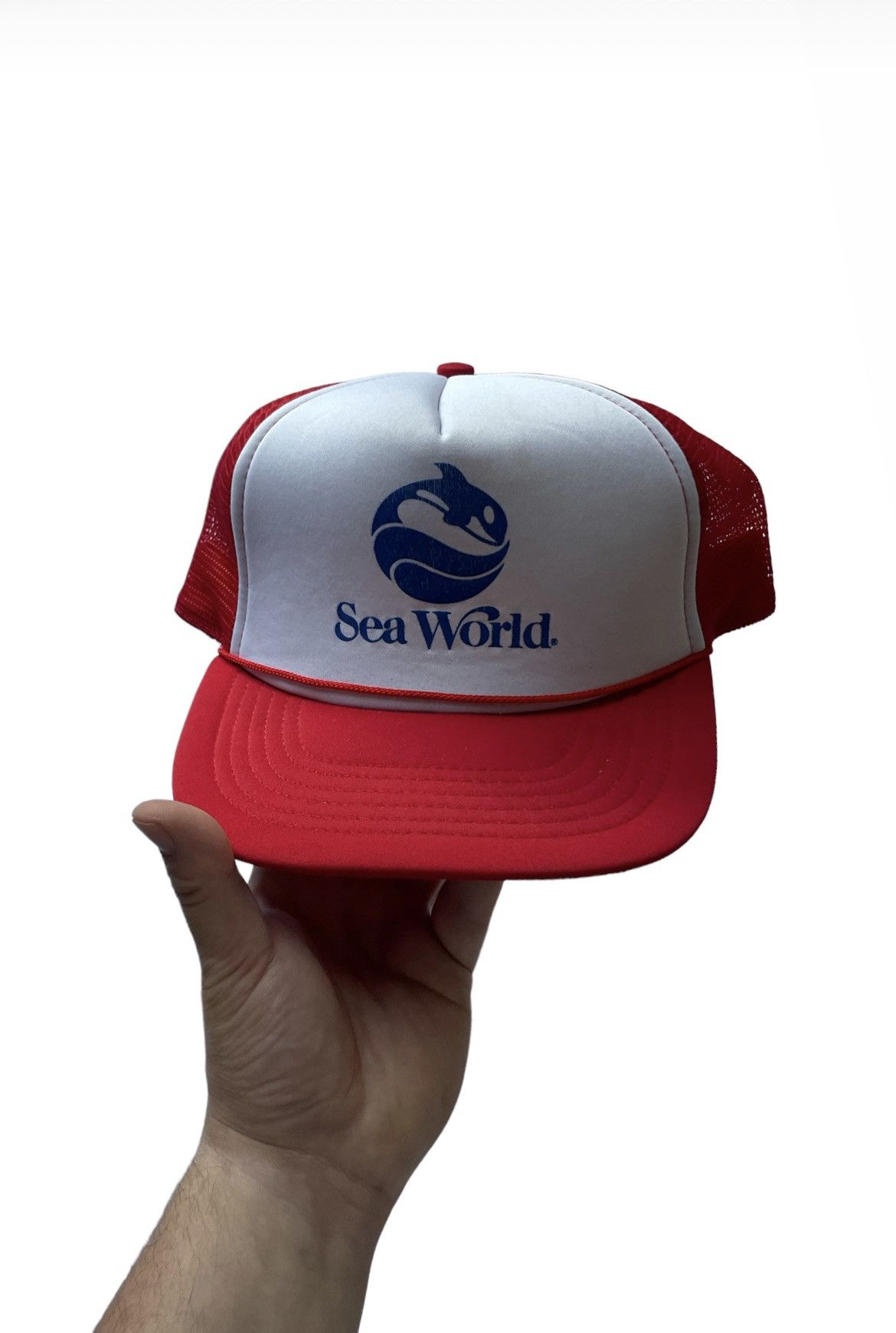 Vintage Vintage Sea World Shamu Orca Trucker Hat 90s | Grailed