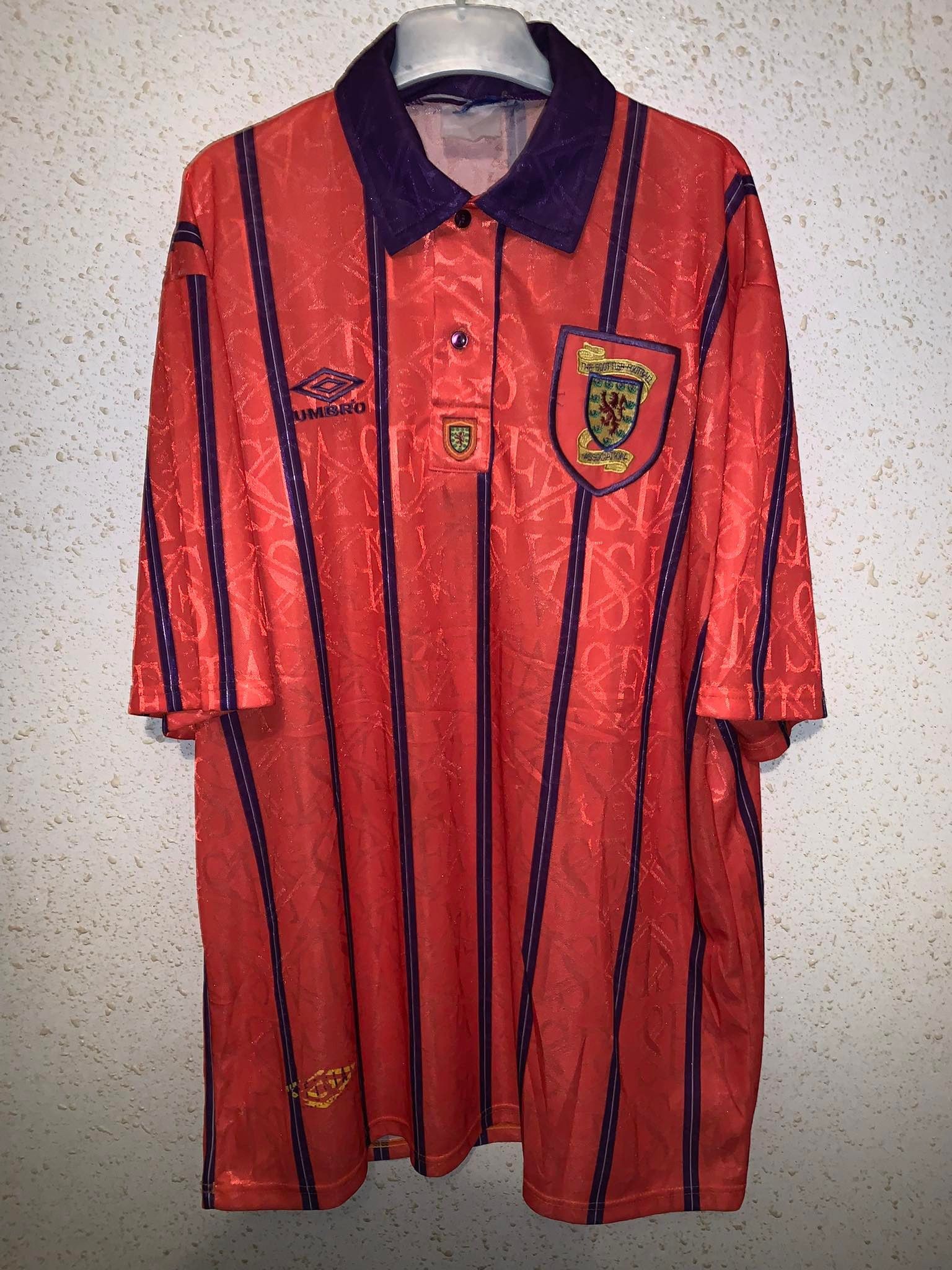 Soccer Jersey × Umbro × Vintage Scotland 1993/94 Away Shirt UMBRO | Grailed
