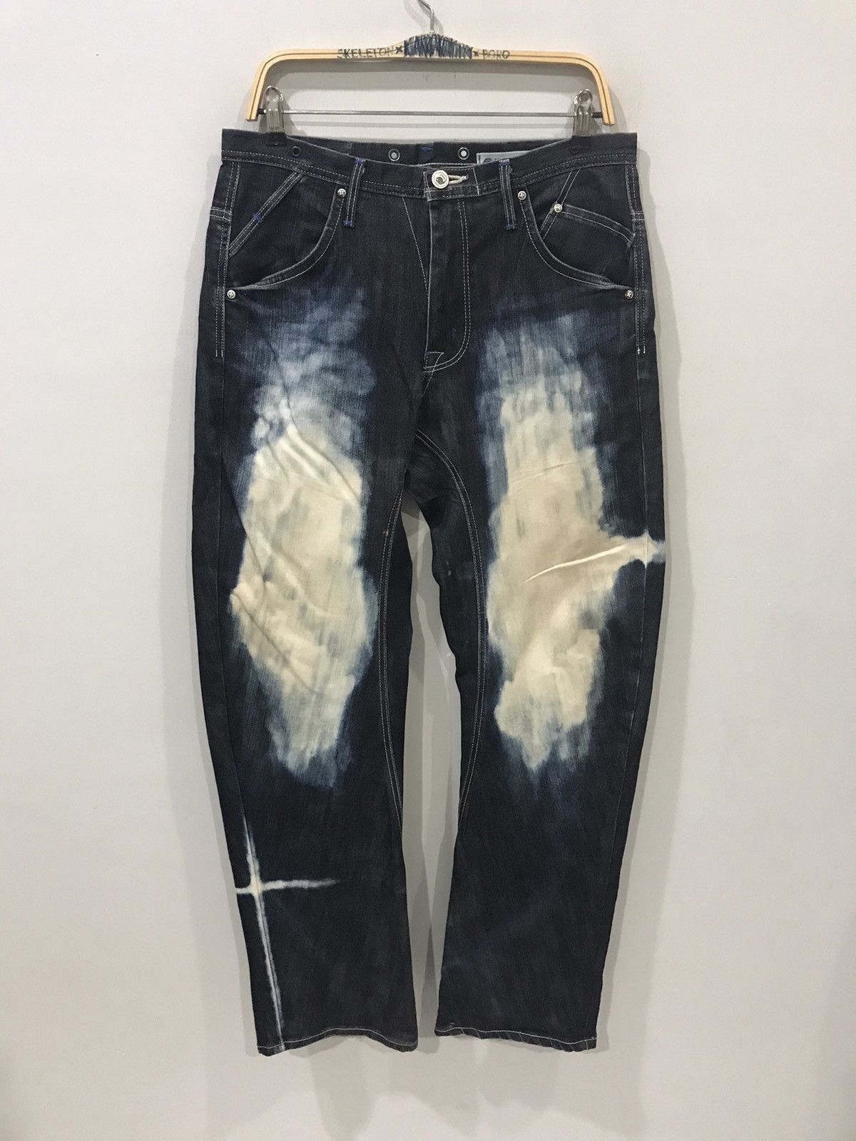 Edwin EDWIN Engineered Smoky Stone Wash Indigo Curve Cut Denim | Grailed
