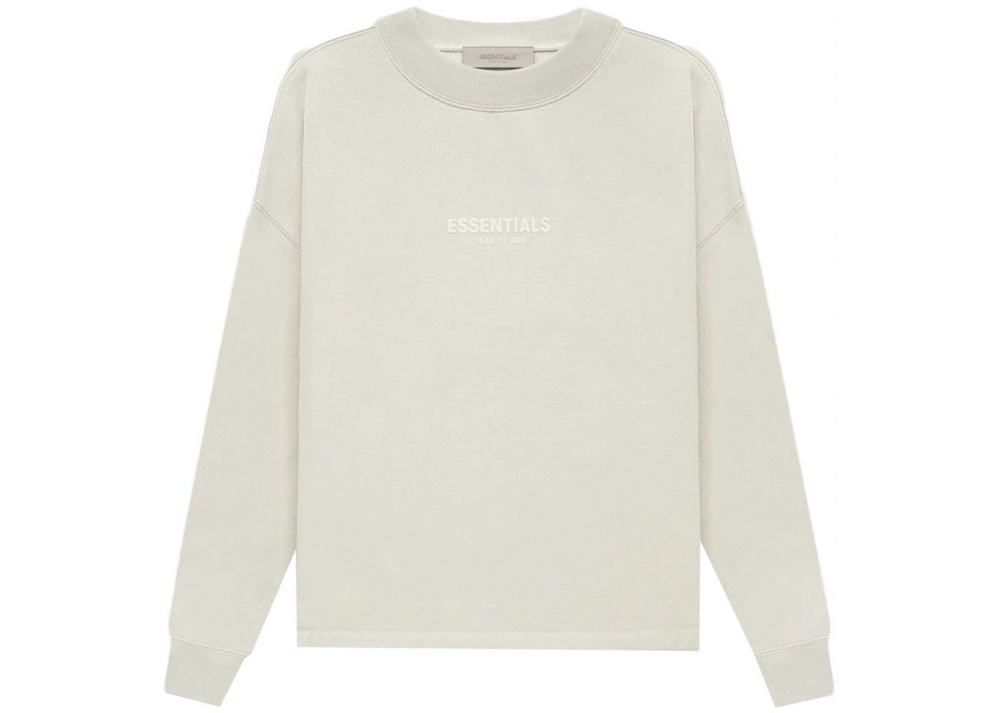 Essentials × Fear of God Essentials Wheat Cotton Crewneck Sweatshirt ...