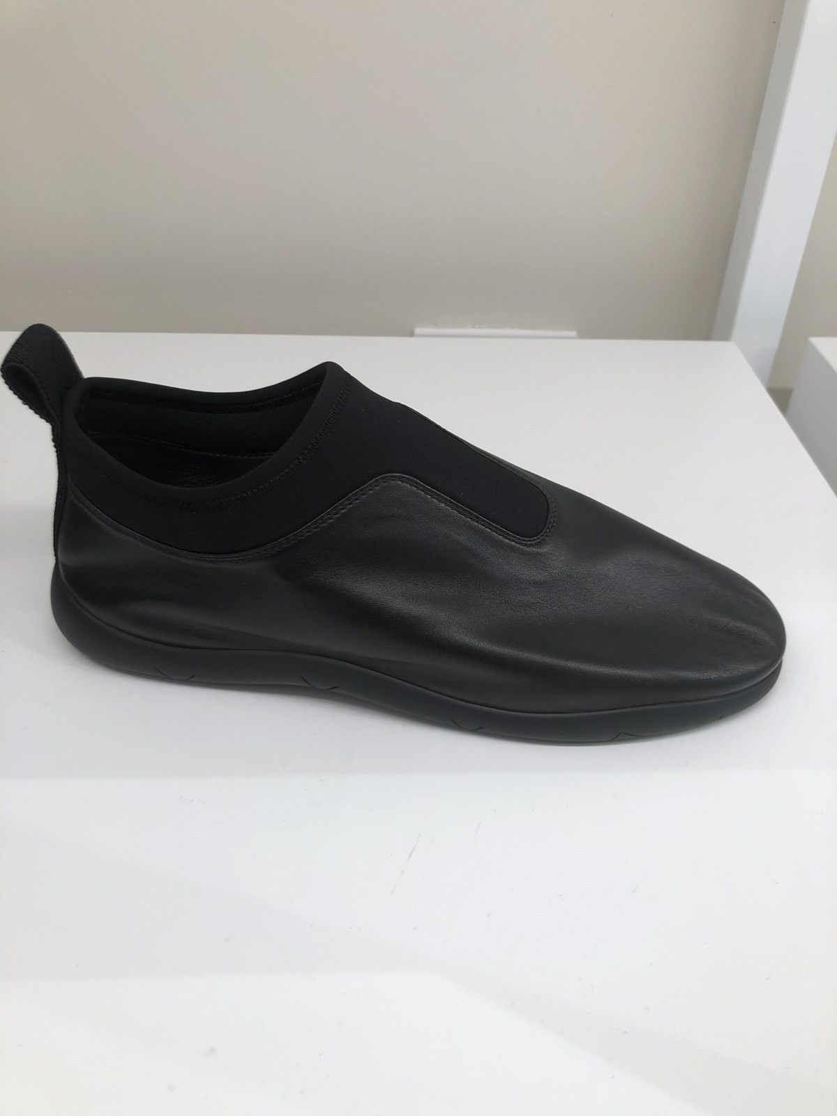 Bottega Veneta Plat Slip On Shoes in Black | Grailed