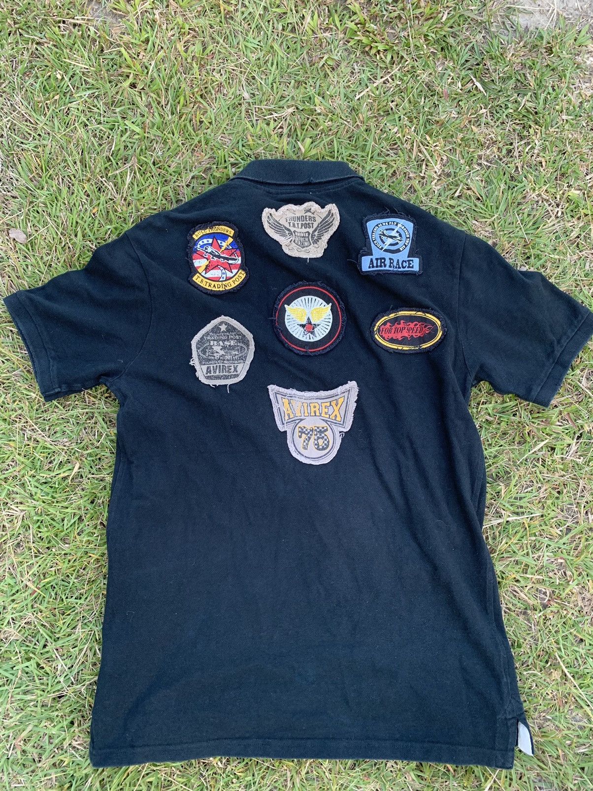 Vintage Vintage Avirex USAFA Air Force Military style Polos Shirt | Grailed