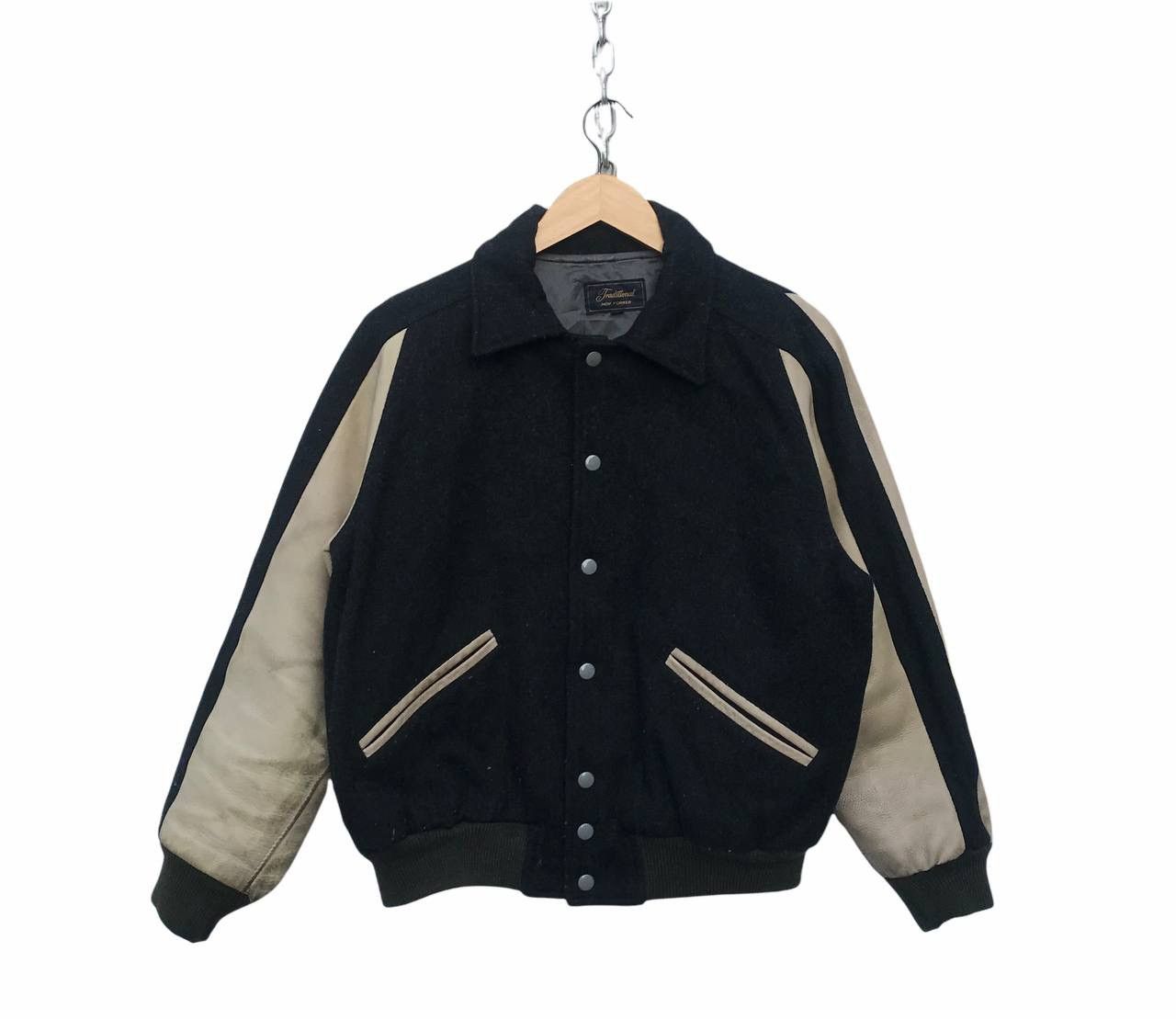 Varsity Jacket × Vintage Vintage Traditional New Yorker Varsity Jacket ...