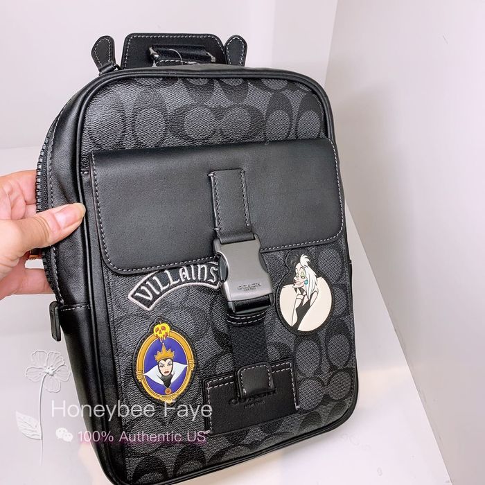 Coach Disney X Coach villains Track Pack In Signature Canvas Cc113 ...