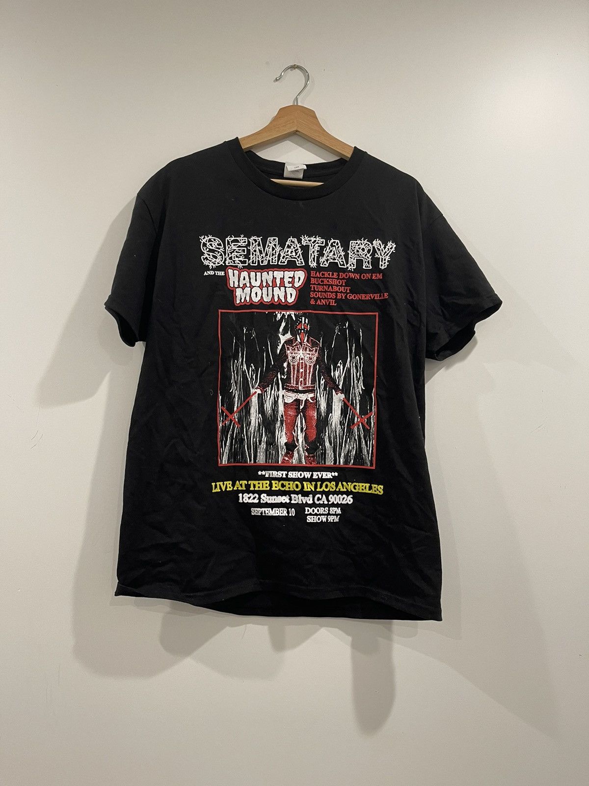 Drain Gang × Haunted Mound Sematary LA Show Merch | Grailed