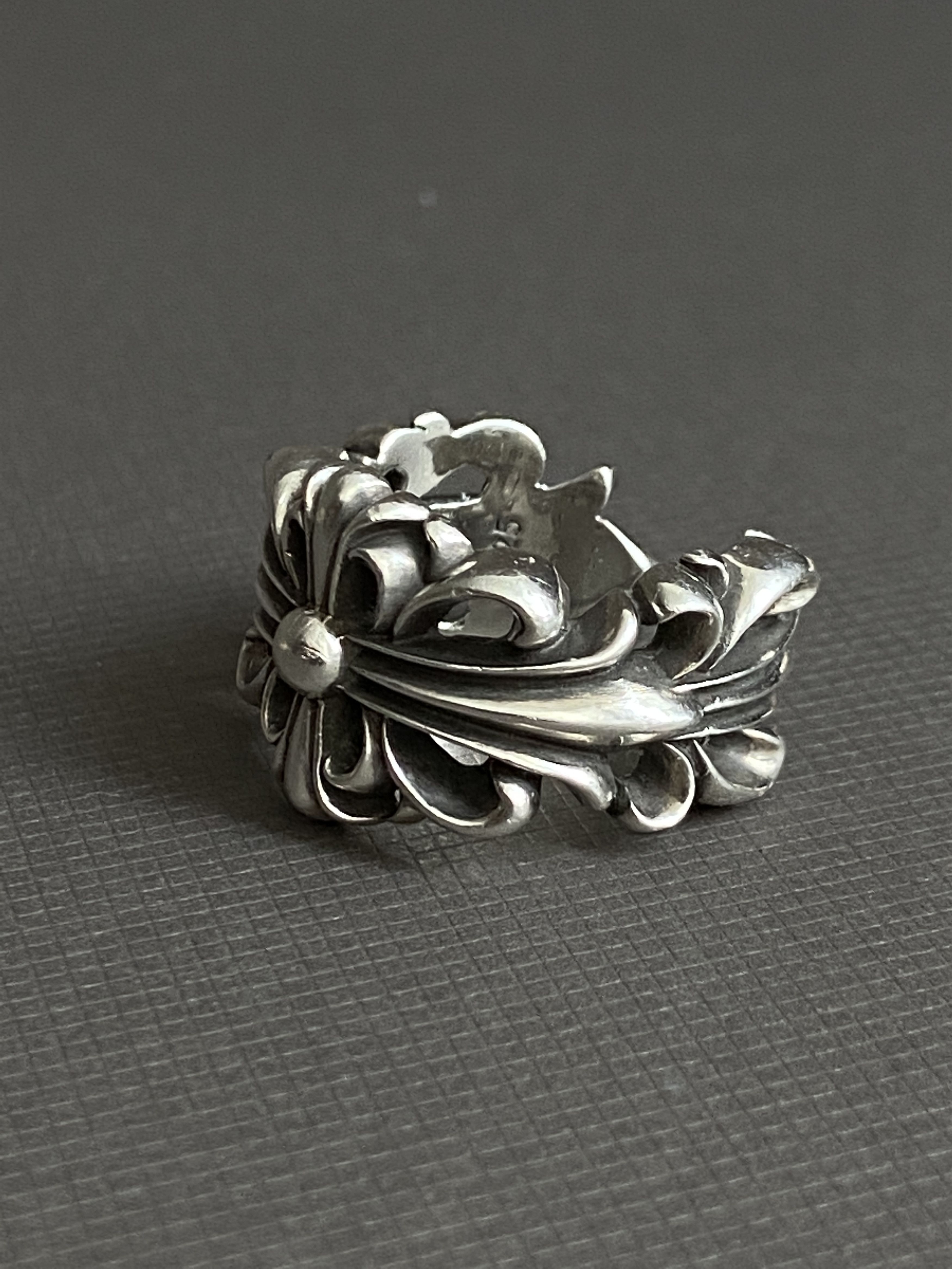 Chrome Hearts Chrome Hearts Double Floral Ring 8.5 | Grailed