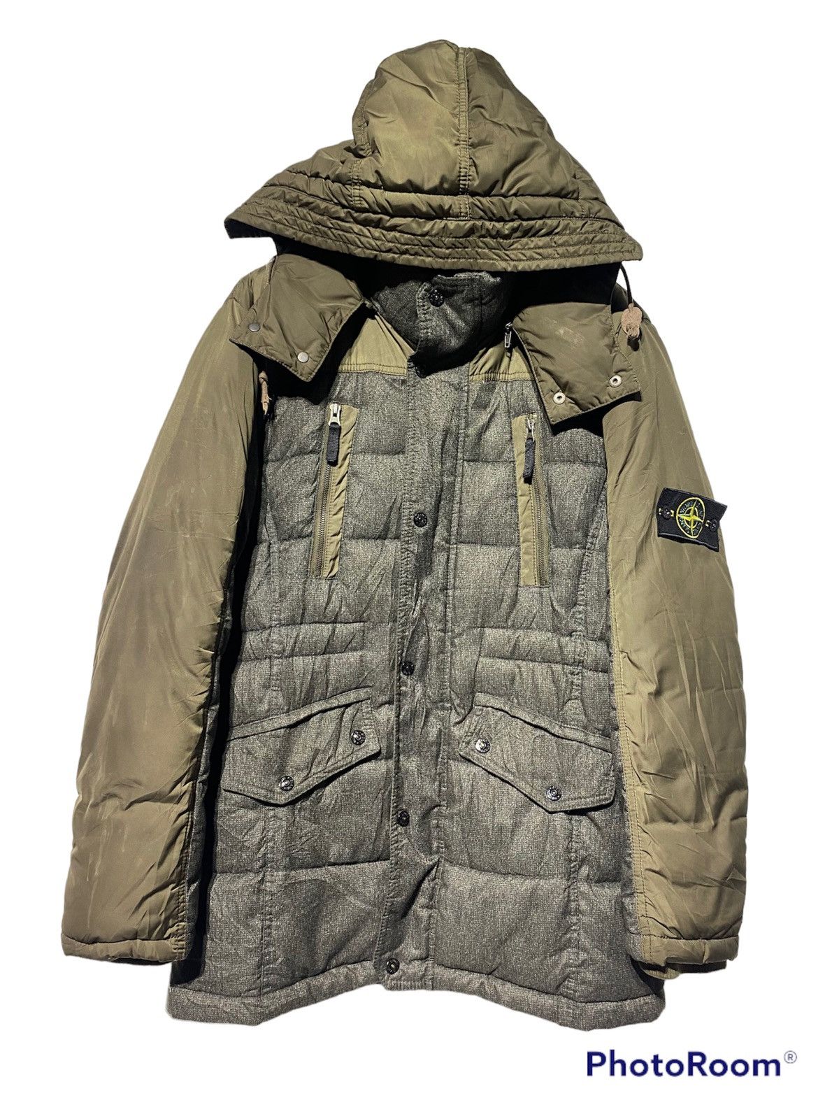 Stone Island VINTAGE STONE ISLAND PUFFER 2013 HOOLIGAN STYLE | Grailed