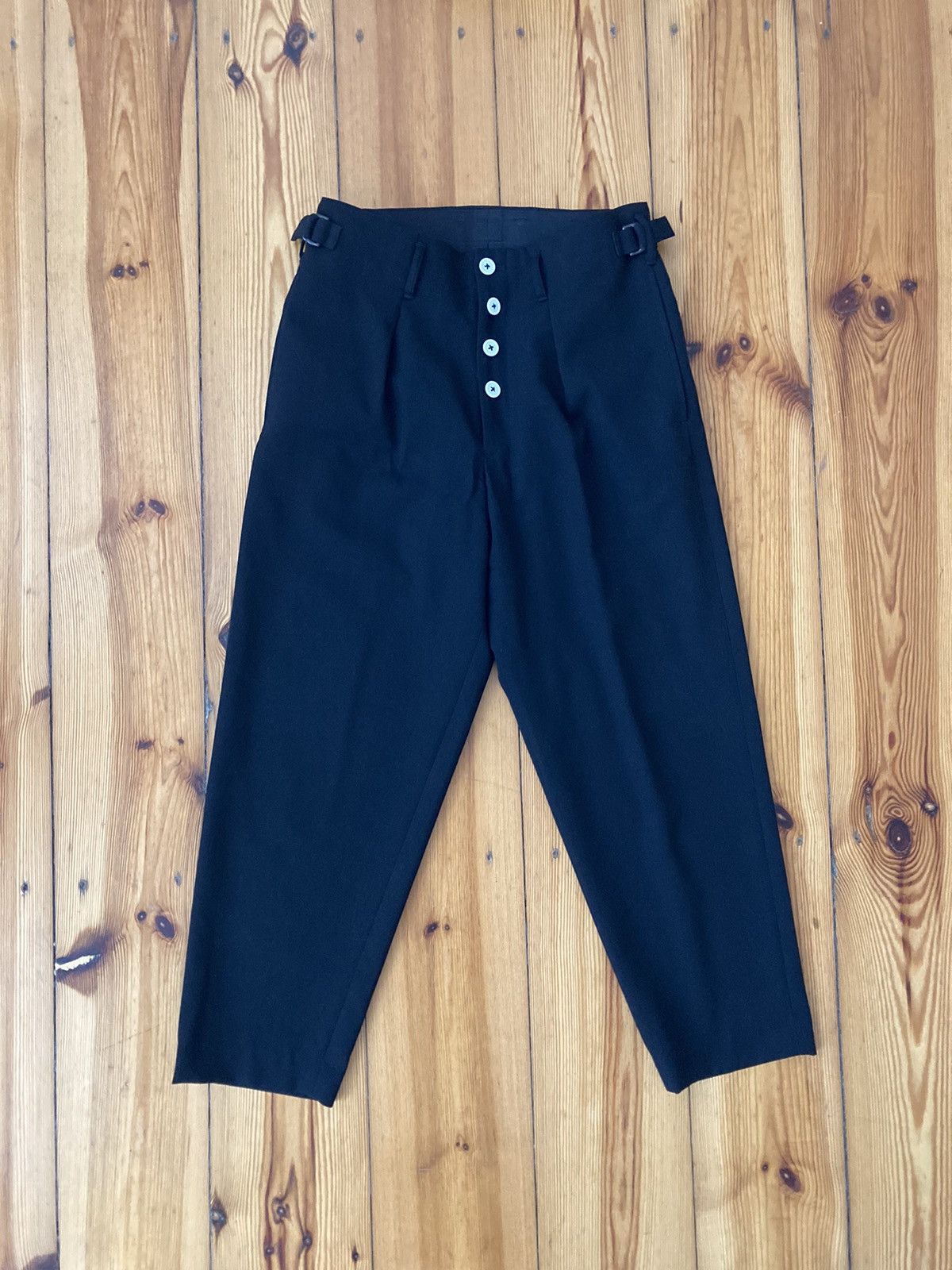 Yohji Yamamoto Button Pants HC-P57-100 | Grailed