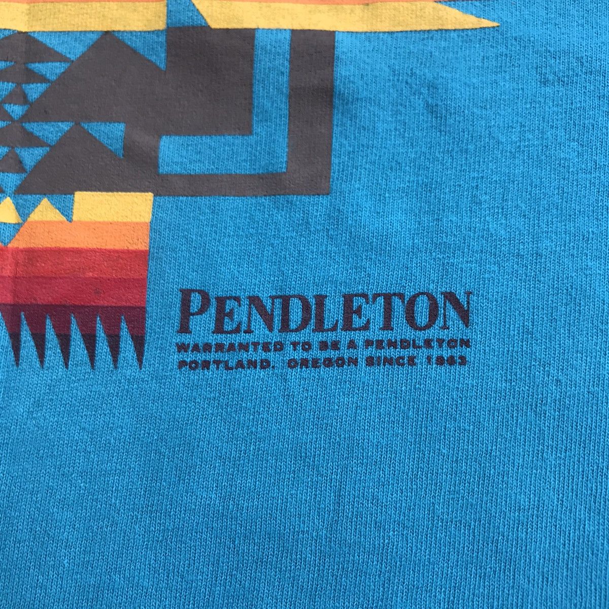 Vintage Pendleton Logo Tee | Grailed