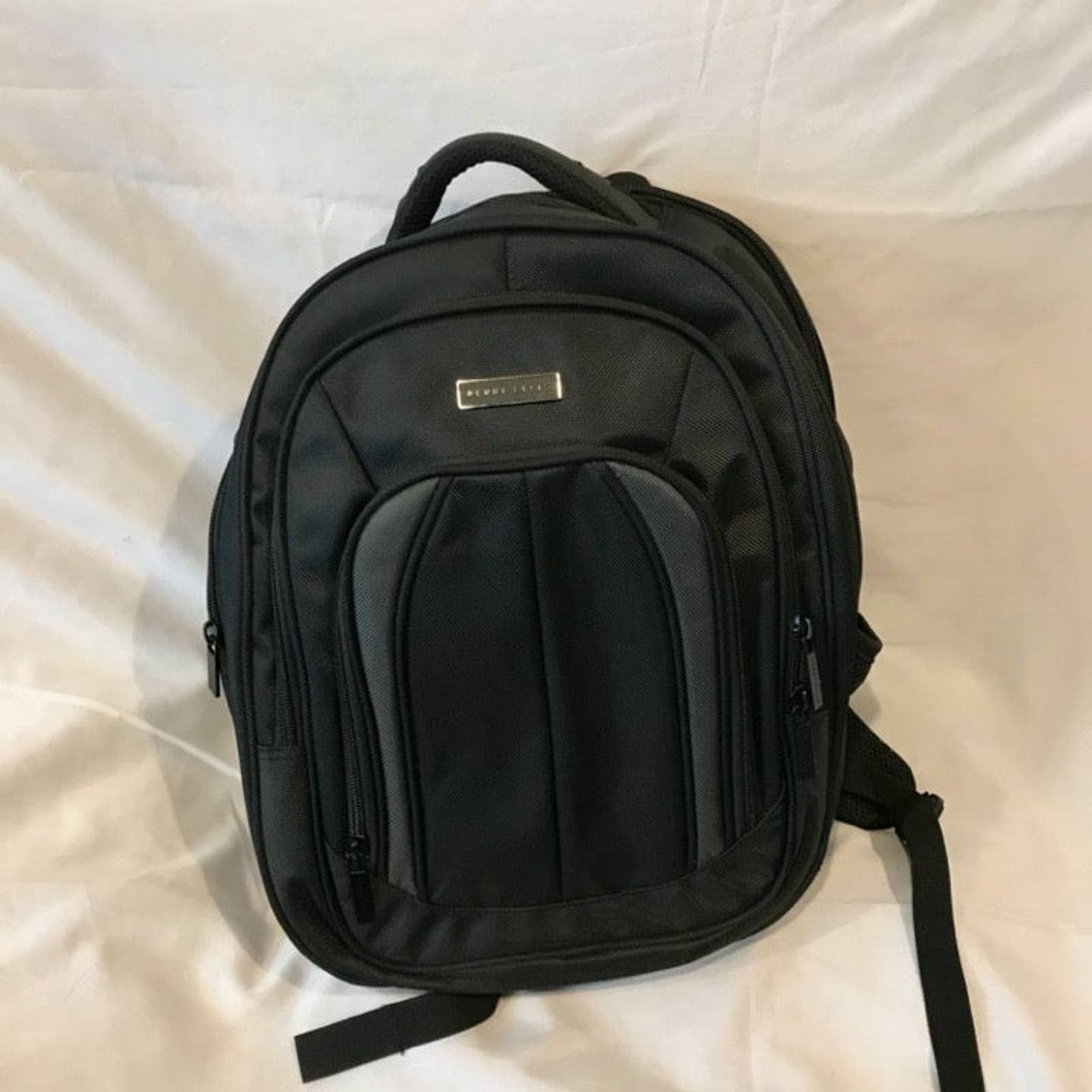 Perry Ellis Perry Ellis Black Computer/Work Backpack | Grailed