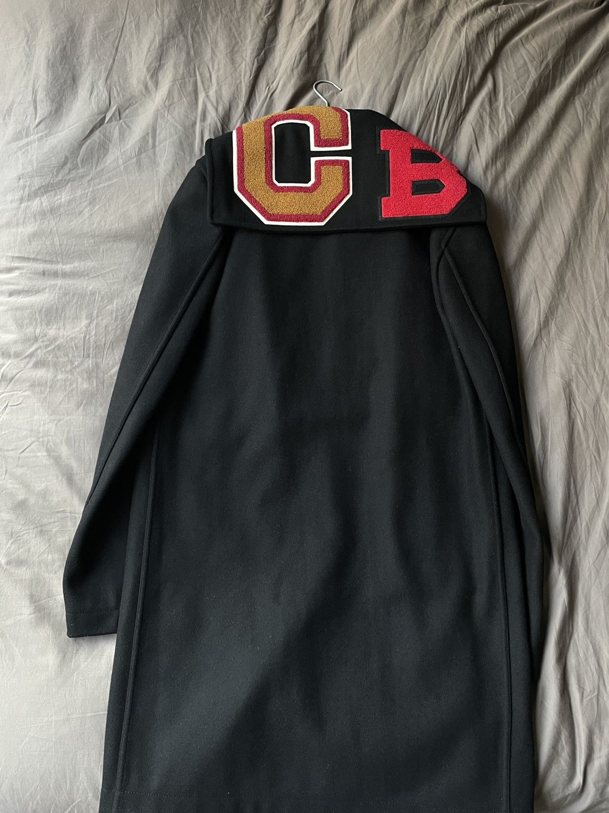 Raf Simons FW16 Runway Patch Wool Coat | Grailed