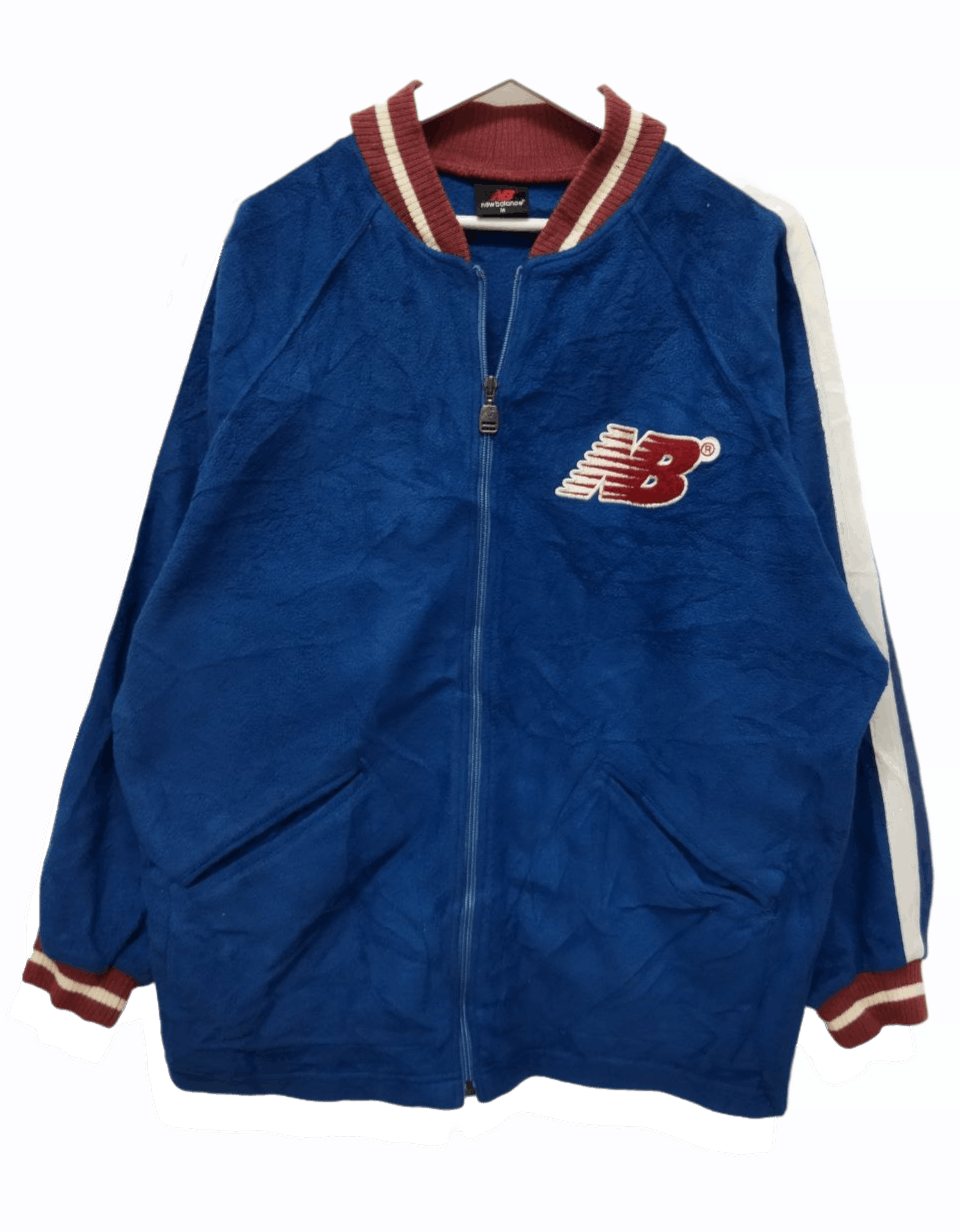 New Balance NEW BALANCE NB Logo Oversized Zipper Jacket | Grailed