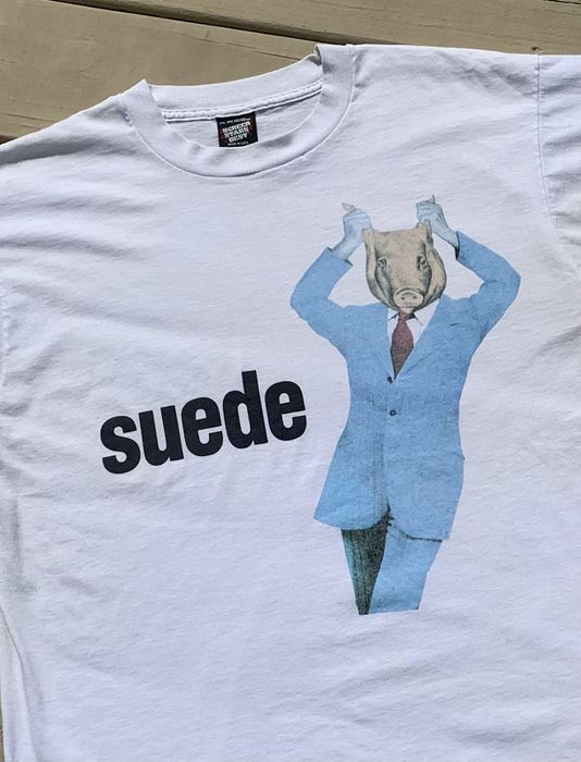 Vintage Vintage 1993 Suede Animal Nitrate The Big Time Tee Shirt XL ...