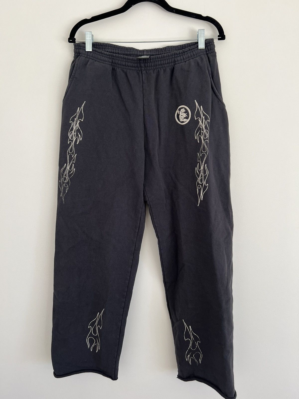 Designer × Streetwear HELLSTAR FLAMES SWEATS | Grailed