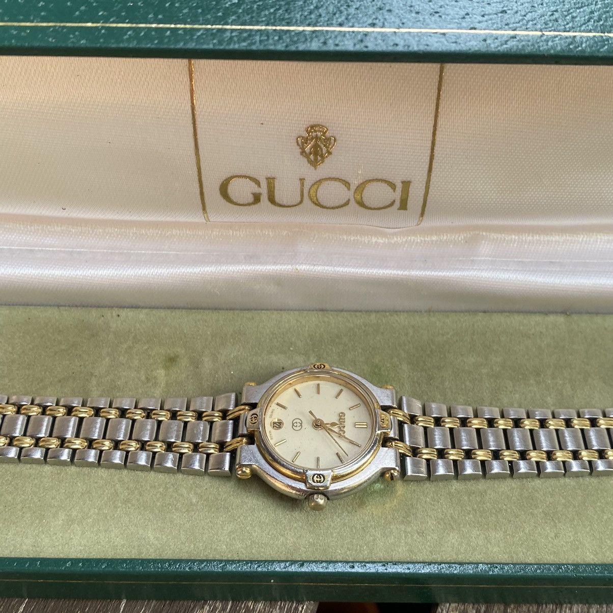 Gucci Gucci Authentic 9000L Two-Tone Watch | Grailed