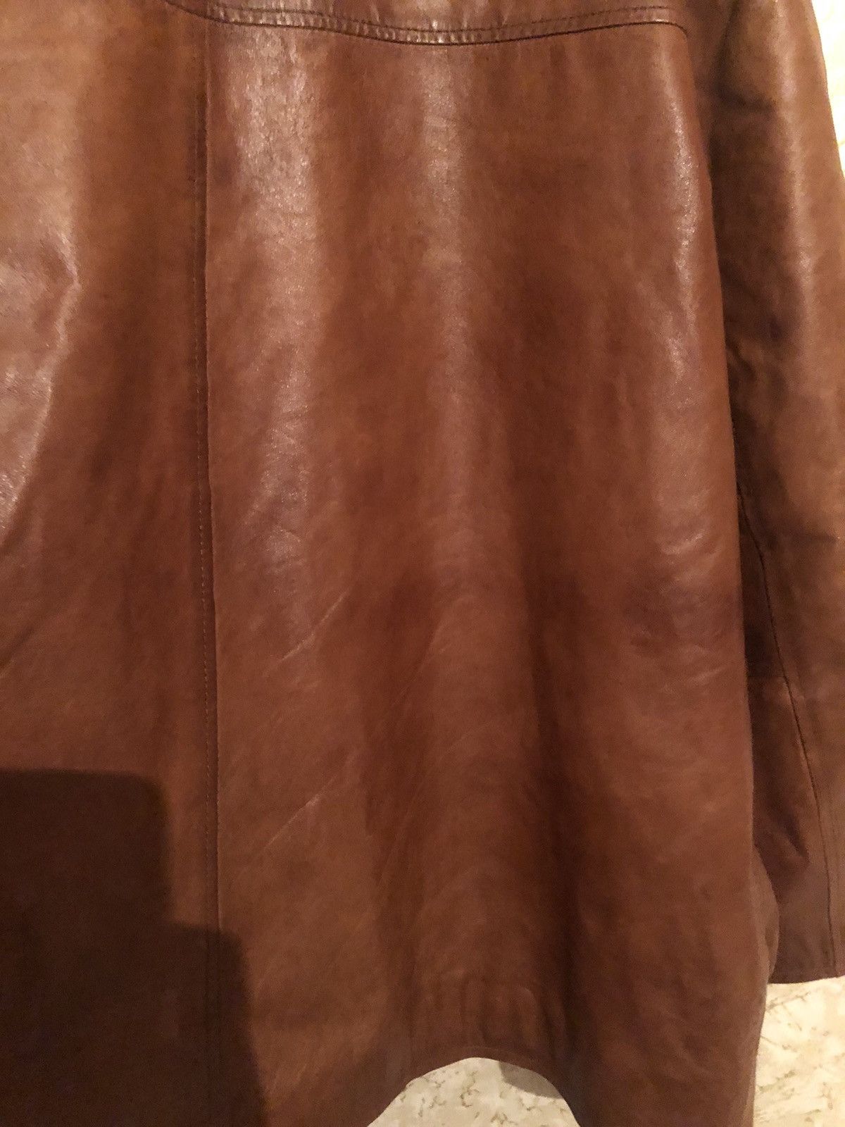 Avia × Genuine Leather × Vintage Avia trix brown jacket | Grailed