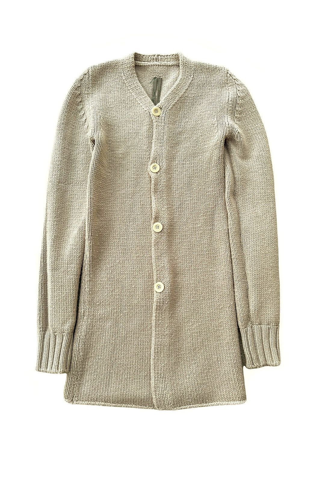 Rick Owens FW06 Dustulator Long Wool Cardigan | Grailed