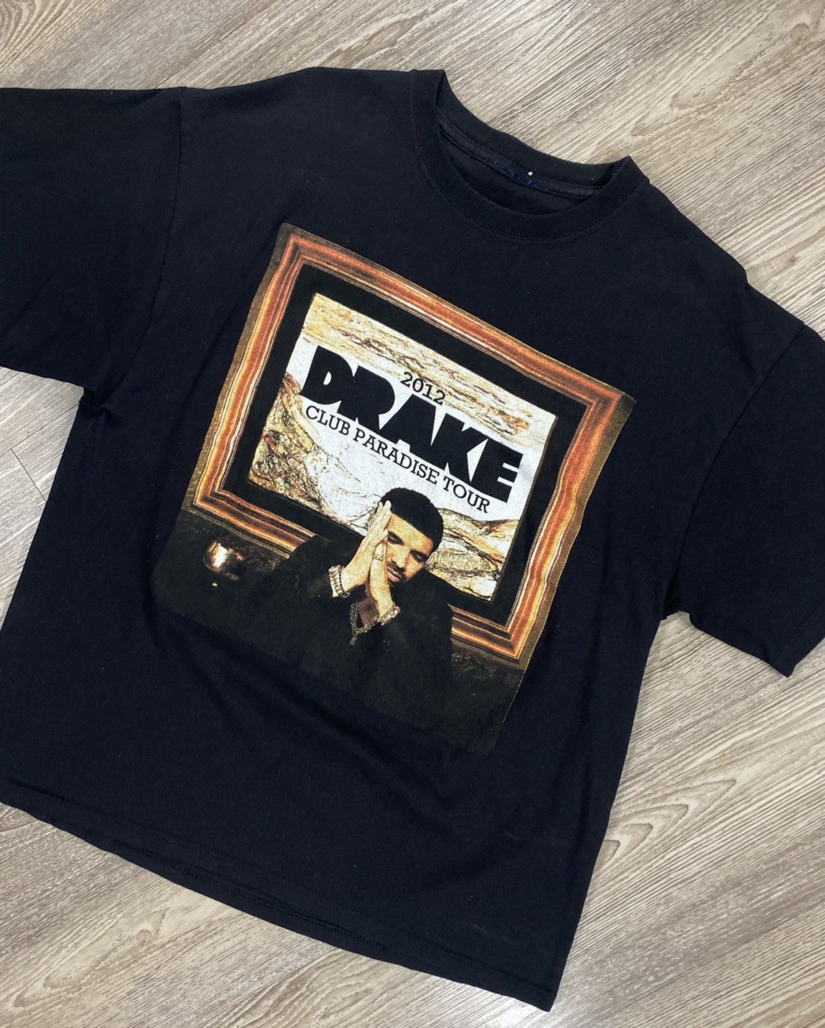 Band Tees × Drake × Tour Tee Drake Club Paradise Tour 2012 T Shirt ...