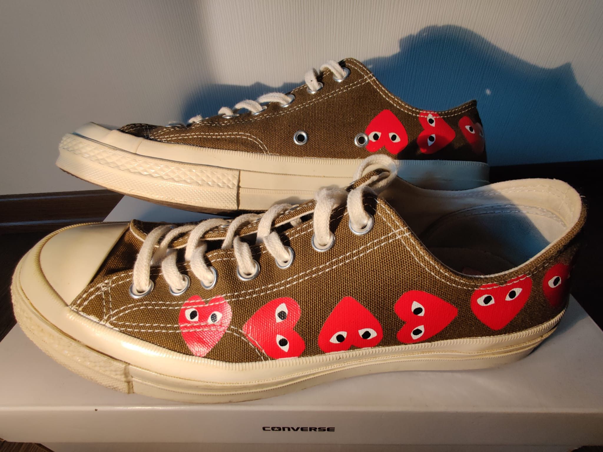 Converse Converse Chuck Taylor All-Star CDG Multi Heart | Grailed