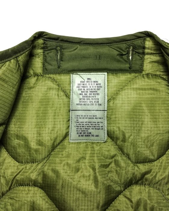 Vintage 🔥 70s Quilted M-65 Liner Extreme Cold Weather Liner🔥 | Grailed