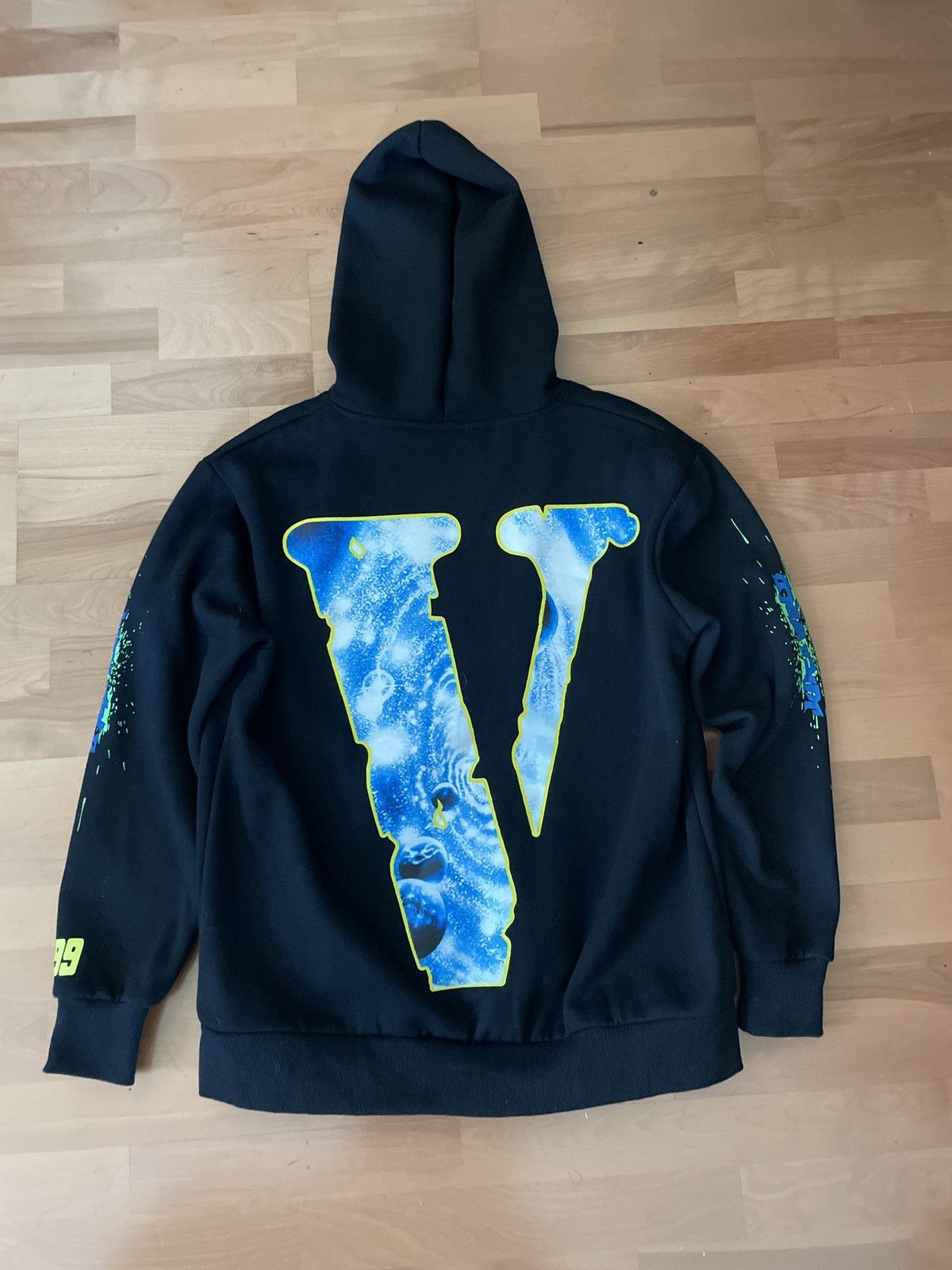 Vlone 999 Club x Vlone “Cosmic Death Racer” Hoodie | Grailed
