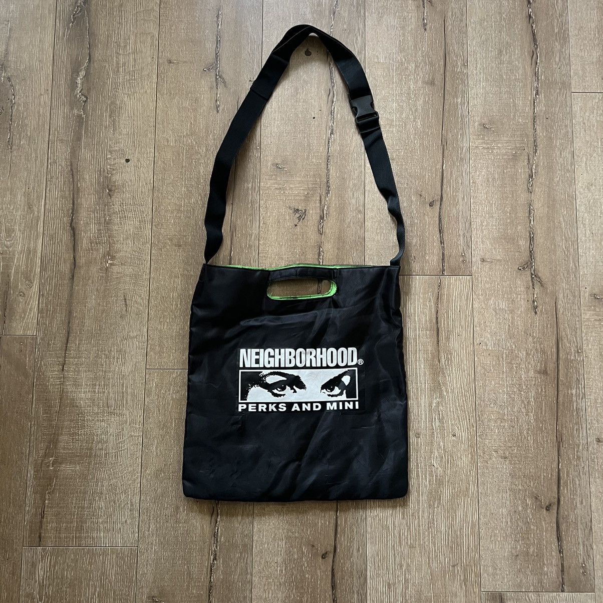 Neighborhood × Perks And Mini Neighborhood x Perks & Mini Black Tote ...