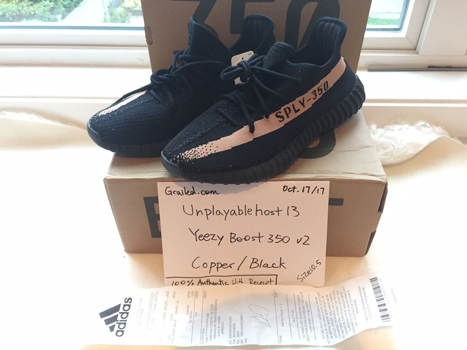 Adidas Yeezy Boost 350 V2 Copper W/Receipt | Grailed