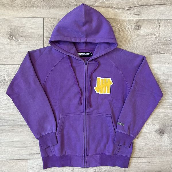 Undefeated Undefeated Embroidered Zip-up Hoodie Jacket | Grailed