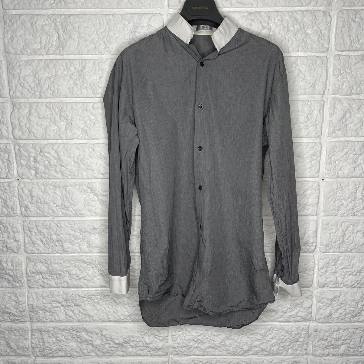 Dior Dior inverted collar dress shirt | Grailed