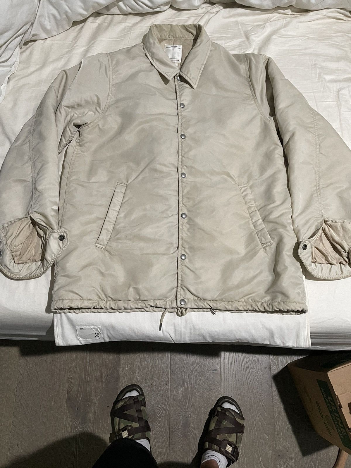 Visvim Visvim Coach Jacket Light Mud colorway | Grailed