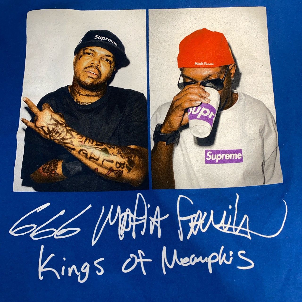 Rap Tees × Supreme Supreme Three 6 Mafia Tee | Grailed