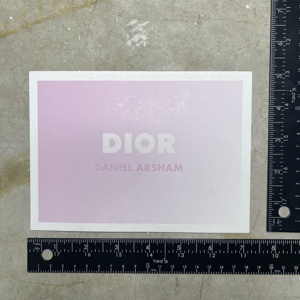 Dior Dior x Daniel Arsham postcard set | Grailed