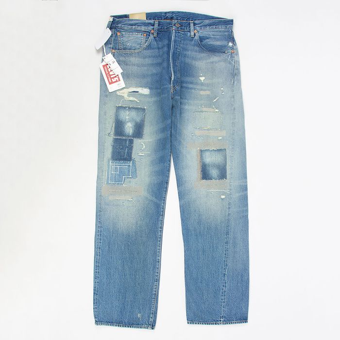 Levi's Vintage Clothing LVC 501 1955 Selvedge denim jeans BIG E 36x34 ...