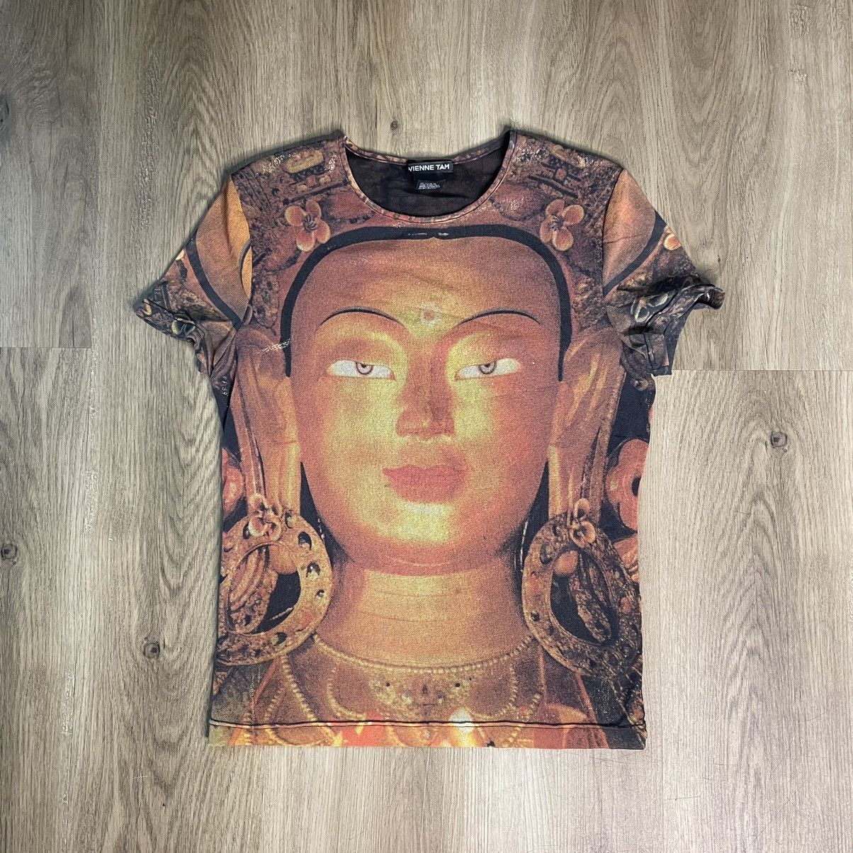 Vintage Vintage Vivienne Tam Buddha Mesh Top Size 2/Small | Grailed