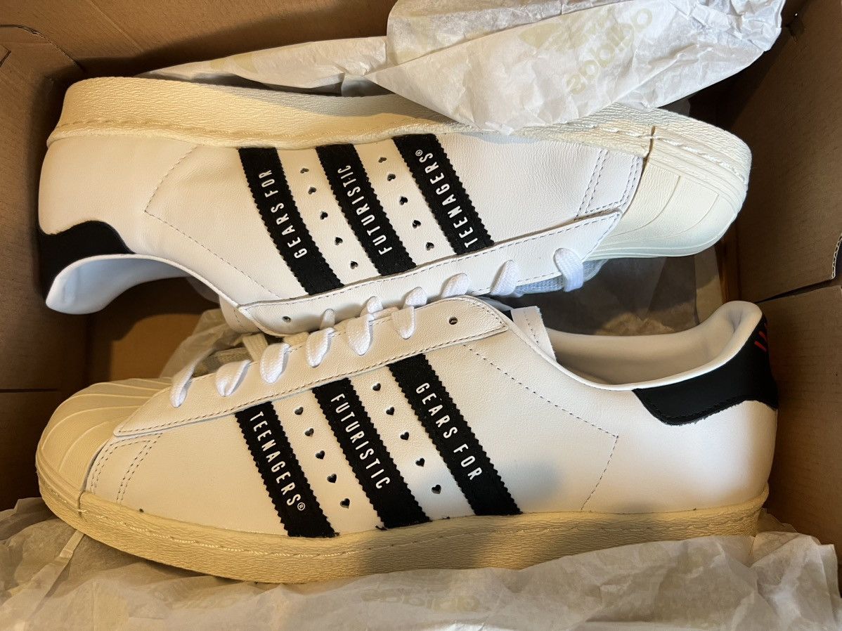 Adidas × Human Made adidas Superstar Human Made White Black | Grailed