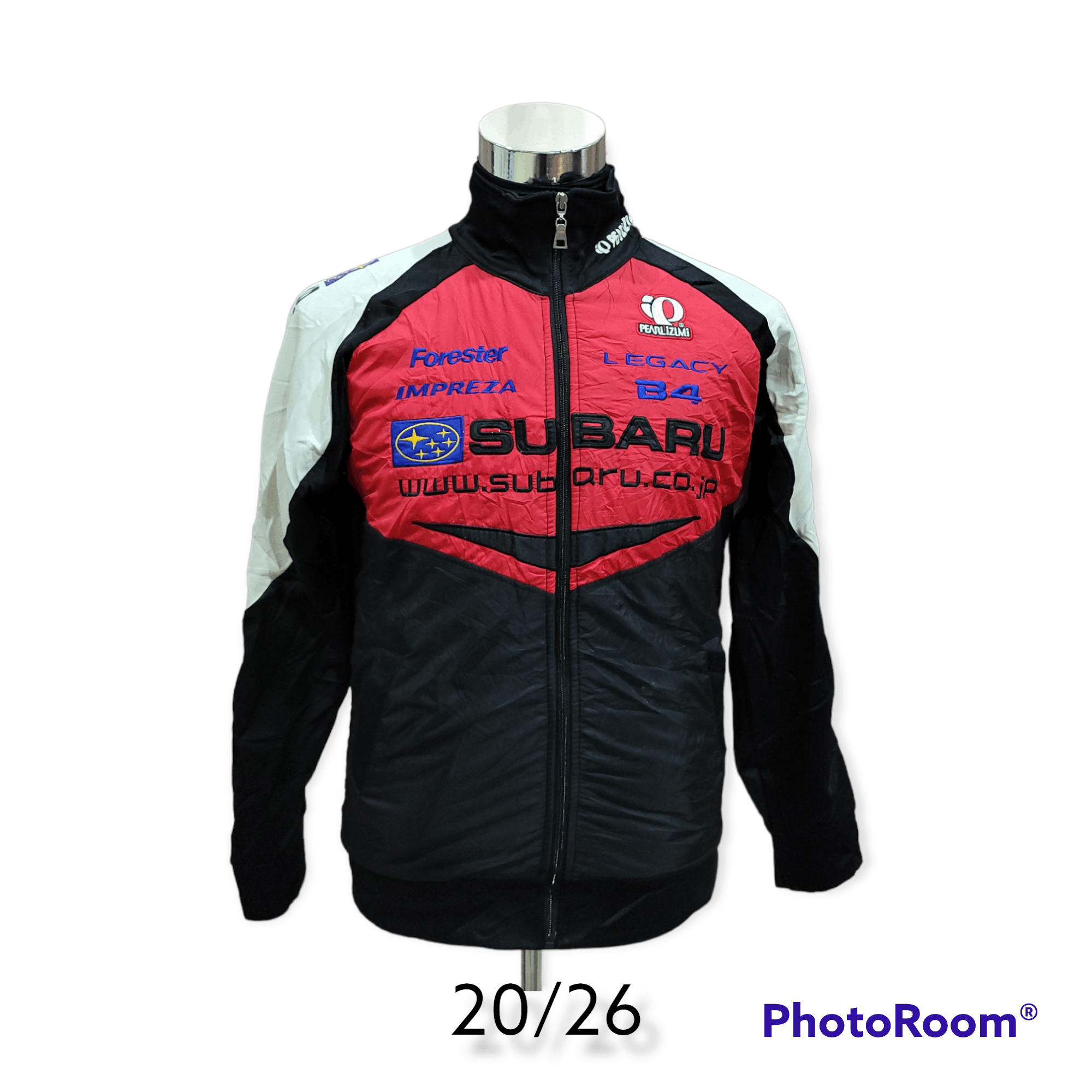 Racing × Streetwear SUBARU IMPREZA TEAM TRACK TOP JACKET | Grailed