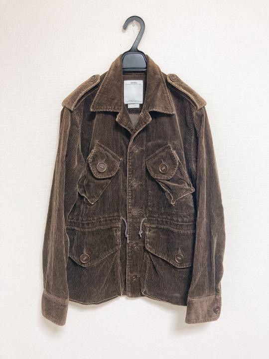 Visvim VISVIM Combat Corduroy Blouson Jacket Brown 1 | Grailed