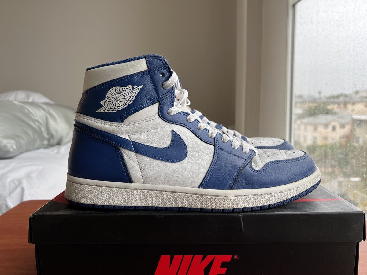 Nike Air Jordan 1 Retro High OG Storm Blue 2016 | Grailed